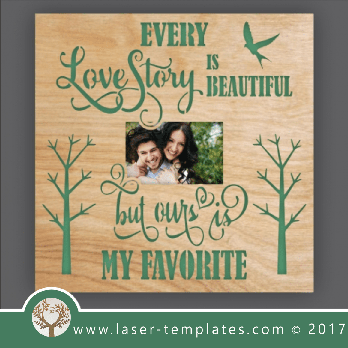 Photo Frames Template Collection – Laser Ready Templates