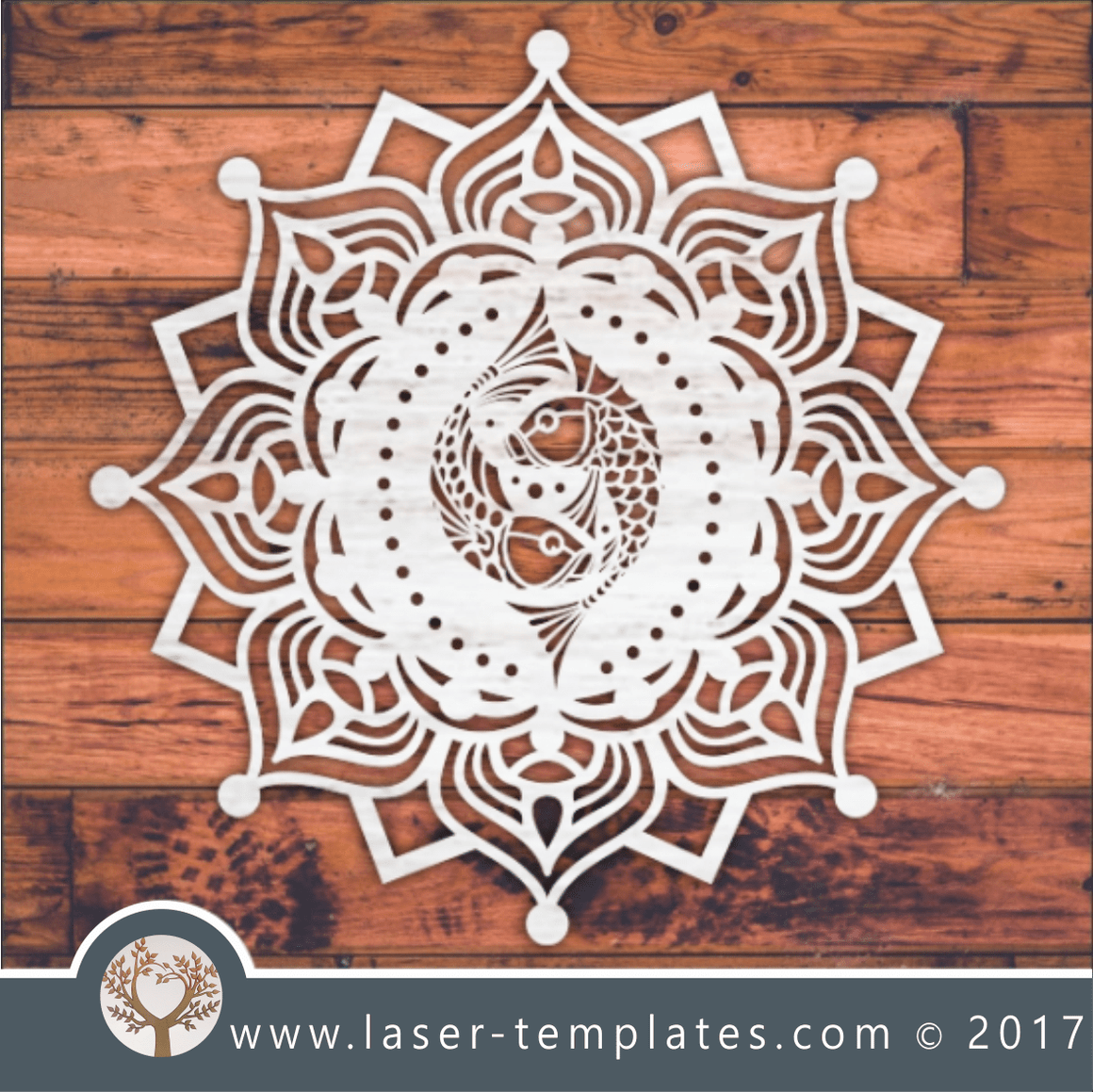 Mandala, online laser cut templates download. – Laser Ready Templates