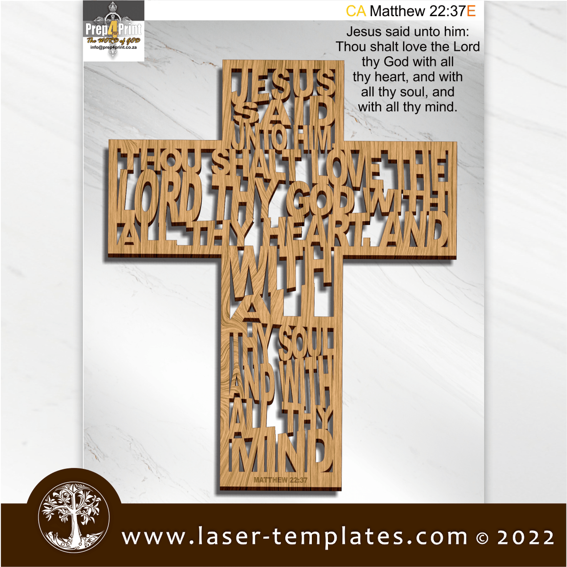 Cross Collection – Laser Ready Templates