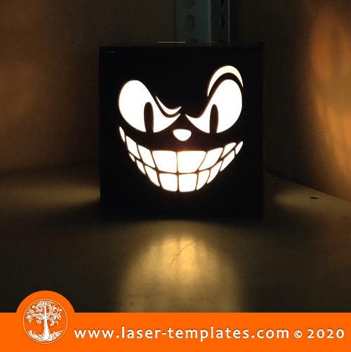 Monster Lightbox 4 template, online Vector design store for laser cut ...