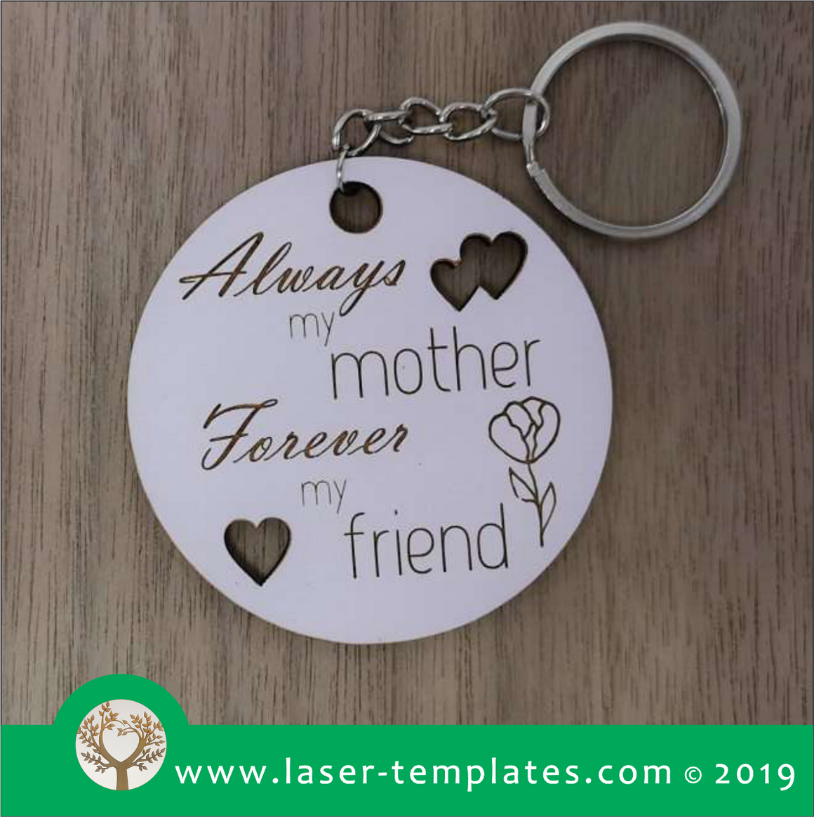 KEYRINGS laser cut Templates. Search 1000's of designs for laser cut ...