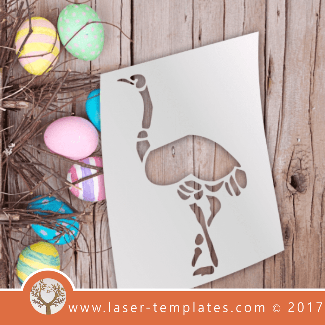 bird stencil template. Laser cut stencils. Vector online store. Free ...