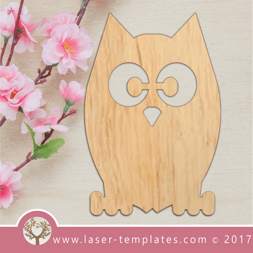 Laser Cut Owl 2 Template, Download Laser Ready Vector Designs. – Laser ...