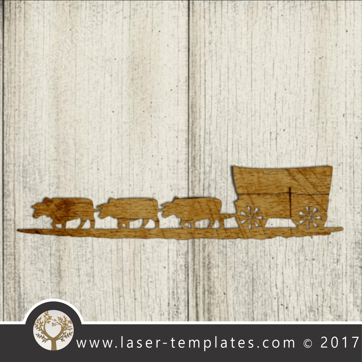 Vintage horse and carriage laser cut engrave template. Vector patterns ...