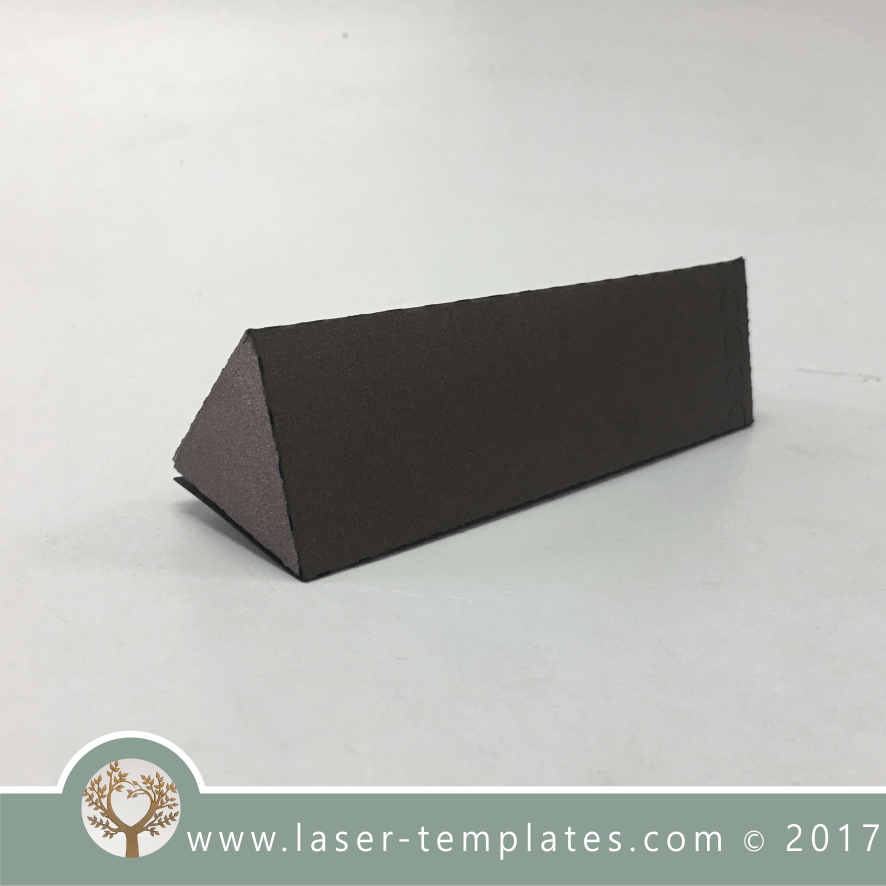 Paper Box 13 Template For Laser Cutting. Download Vector Designs ...