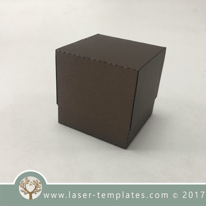 Paper Box 15 Template For Laser Cutting. Download Vector Designs ...