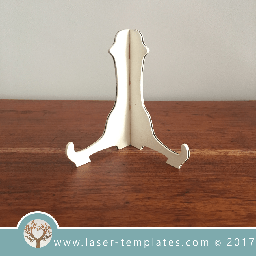 Laser Cut Plate Holder Template, Download Laser Ready Vector Designs ...