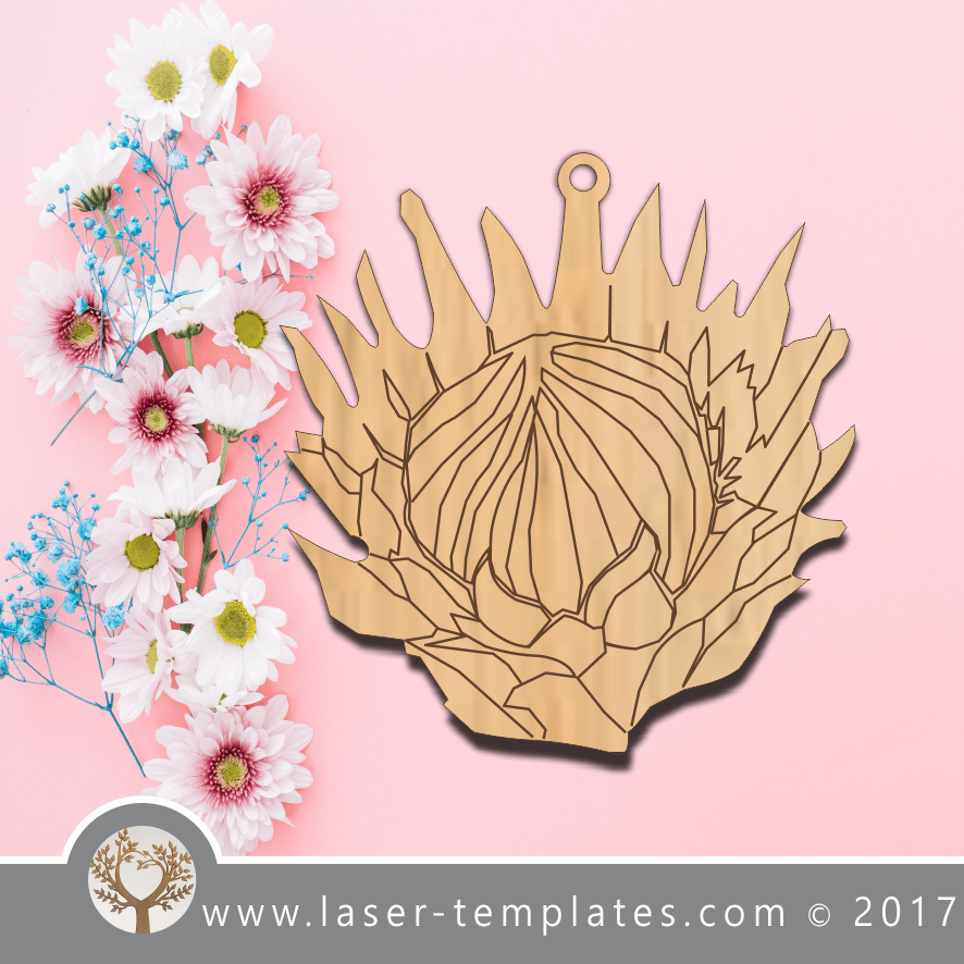 Laser Cut Protea Engraving Template, Download Vector Designs Online ...