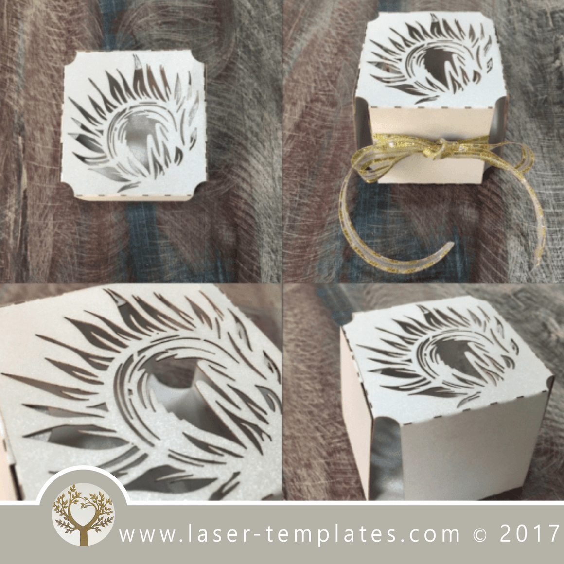 Laser cut Paper Box Templates. Search 1000's of online design patterns ...