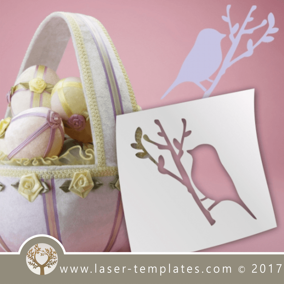 Robin bird stencil templates. Stencil for laser cut birds. Vector ...