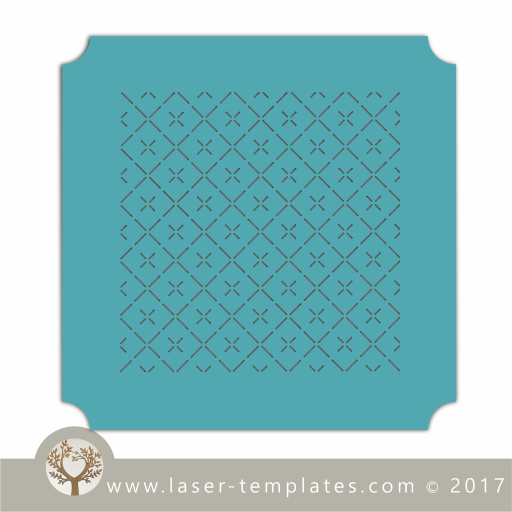 Seamless stencil pattern cross cut, download laser cut patterns ...