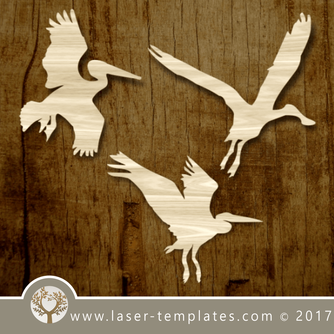 Bird silhouette template for laser cutting. Online store for laser cut ...