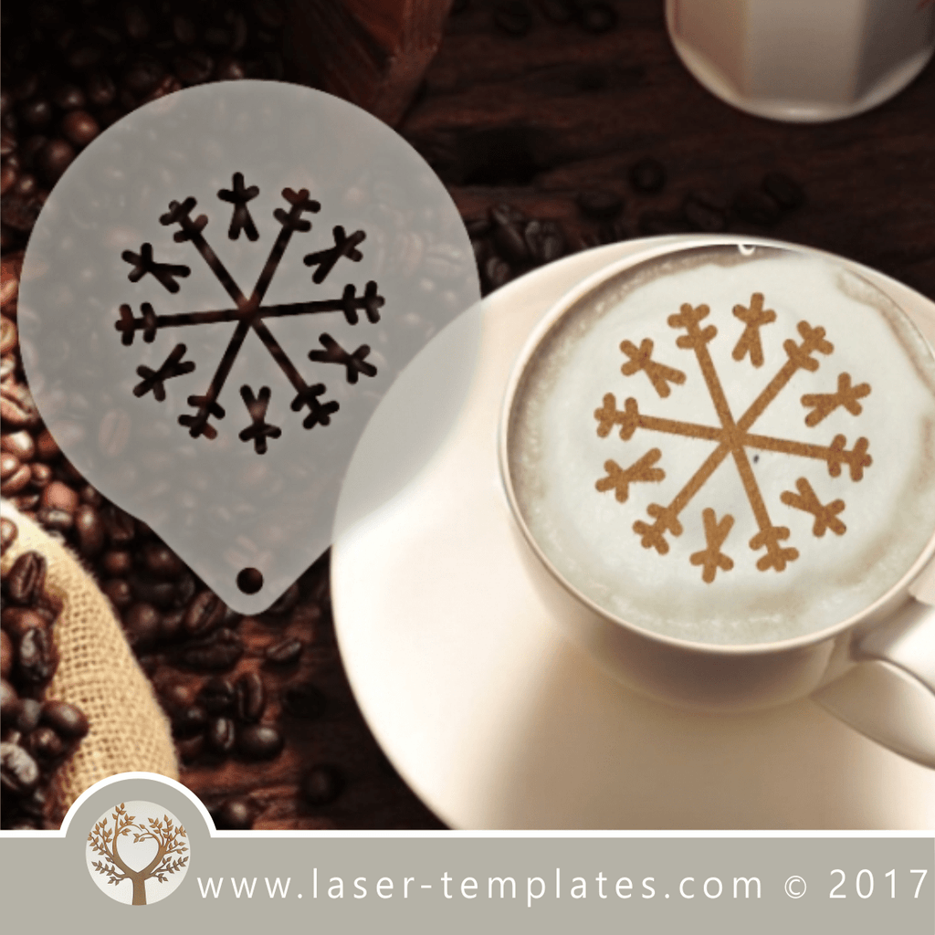 Snowflake template design laser cut store. Patterns download – Laser ...