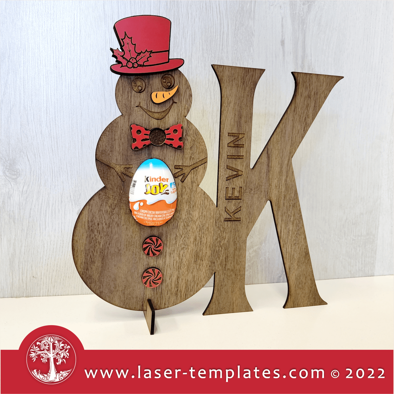 Snowman Alphabet – Laser Ready Templates