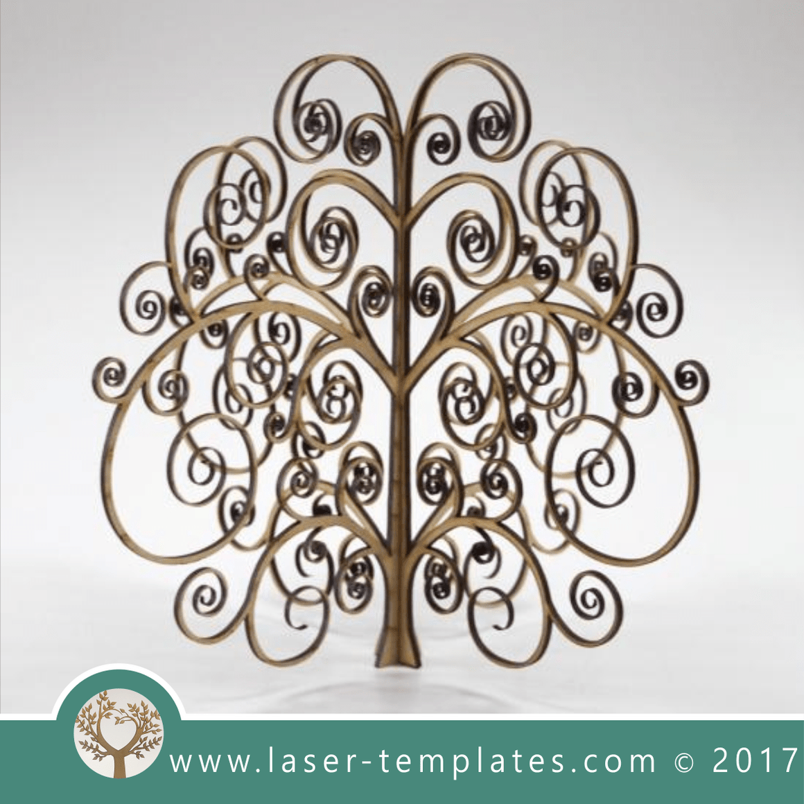 Laser cut tree template. Online 3d vector design download free patterns ...