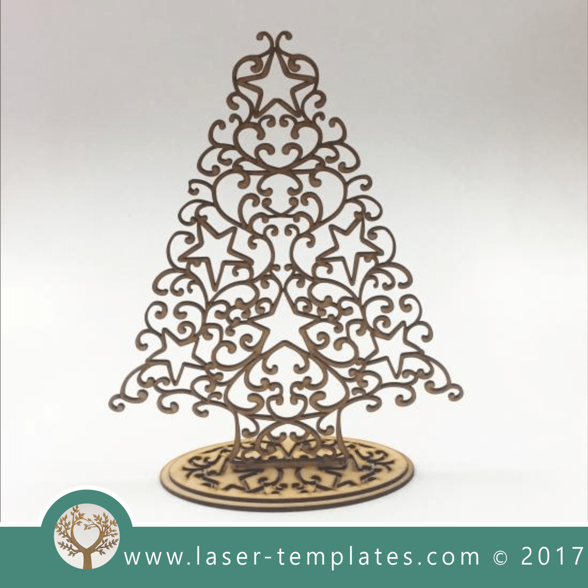 Laser cut tree template. Online 3d vector design download free patterns ...