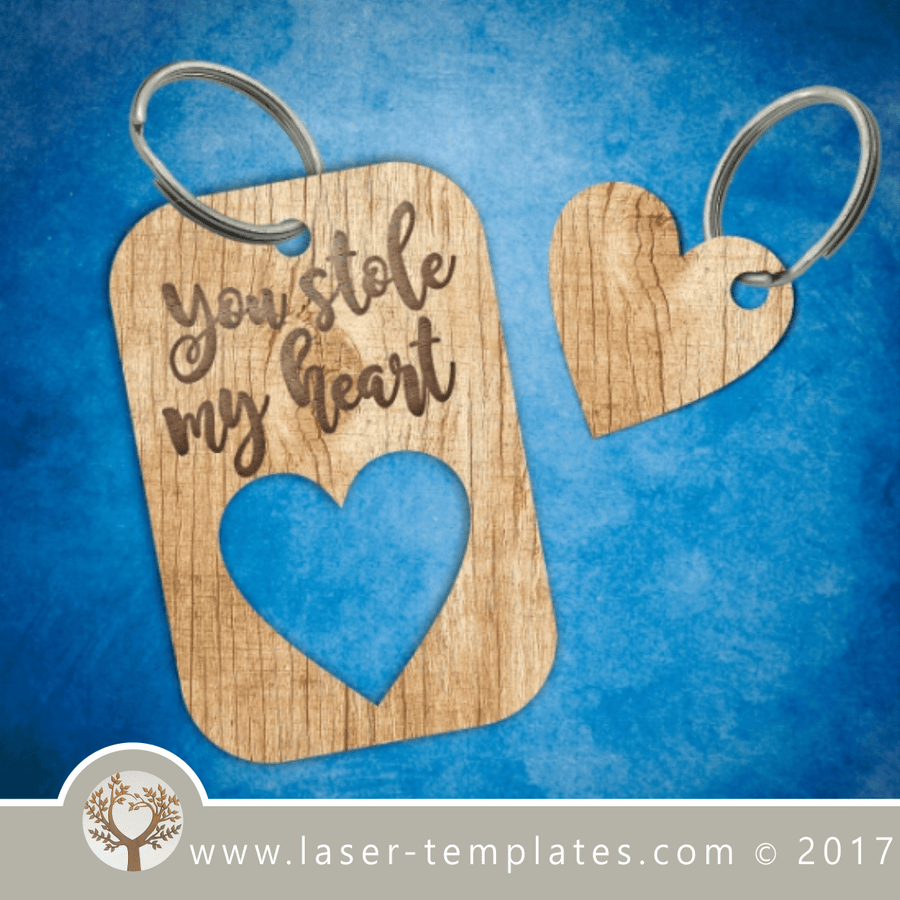 KEYRINGS laser cut Templates. Search 1000's of designs for laser cut ...