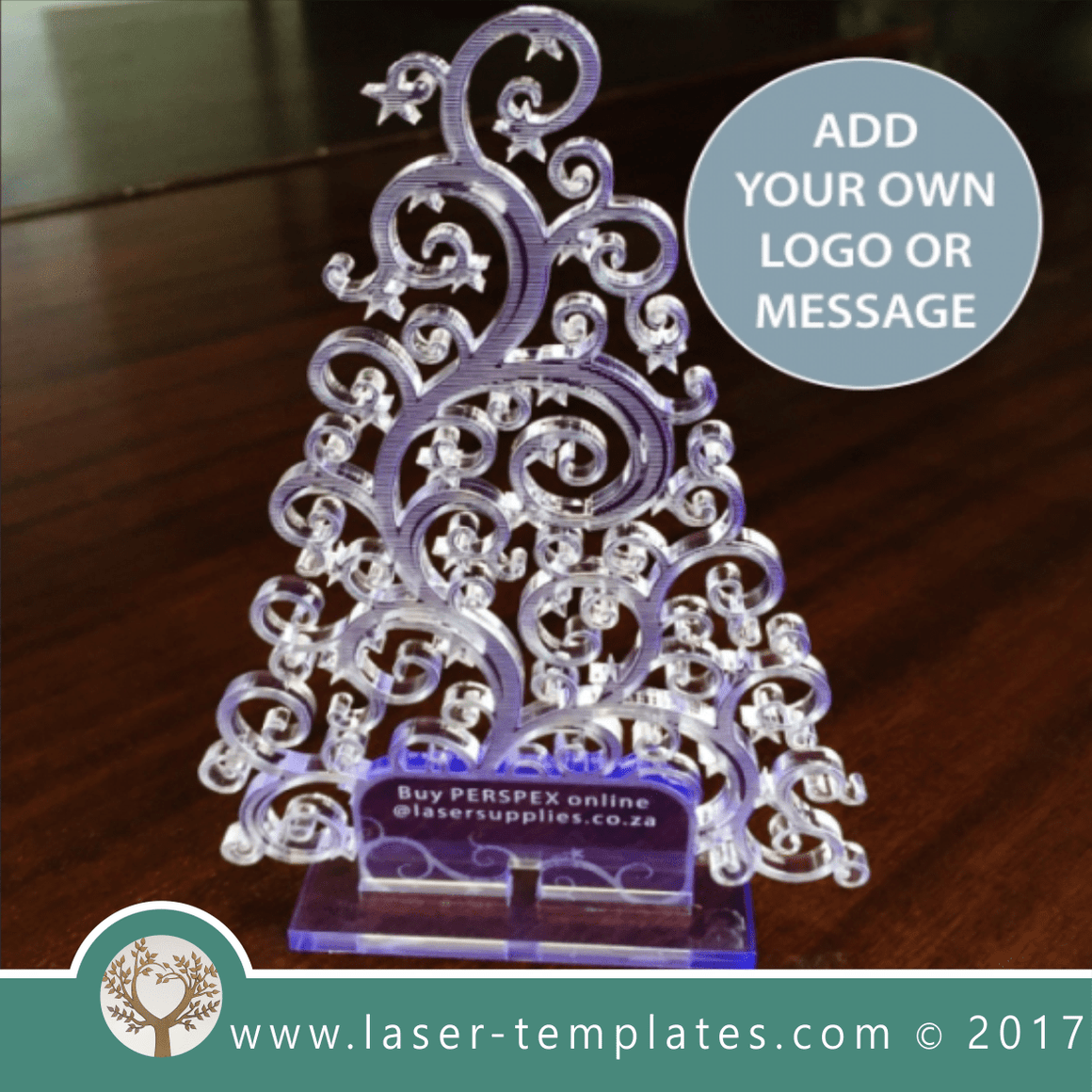 Laser cut Tree Template collection. Download Vector designs. – Laser ...