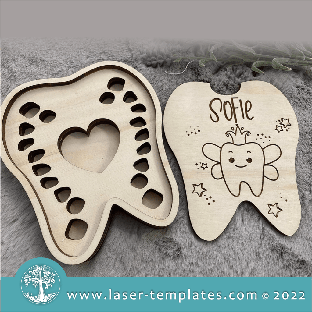 Tooth Box – Laser Ready Templates