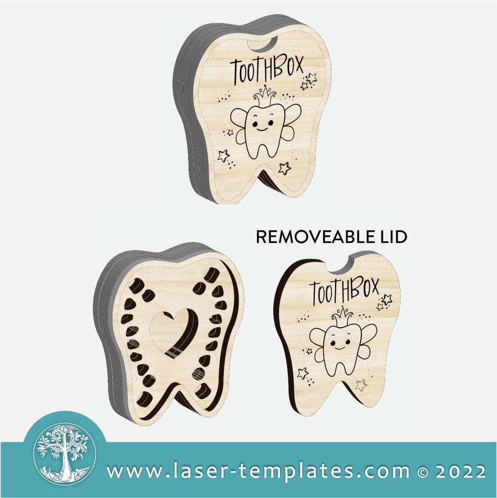 Tooth Box – Laser Ready Templates
