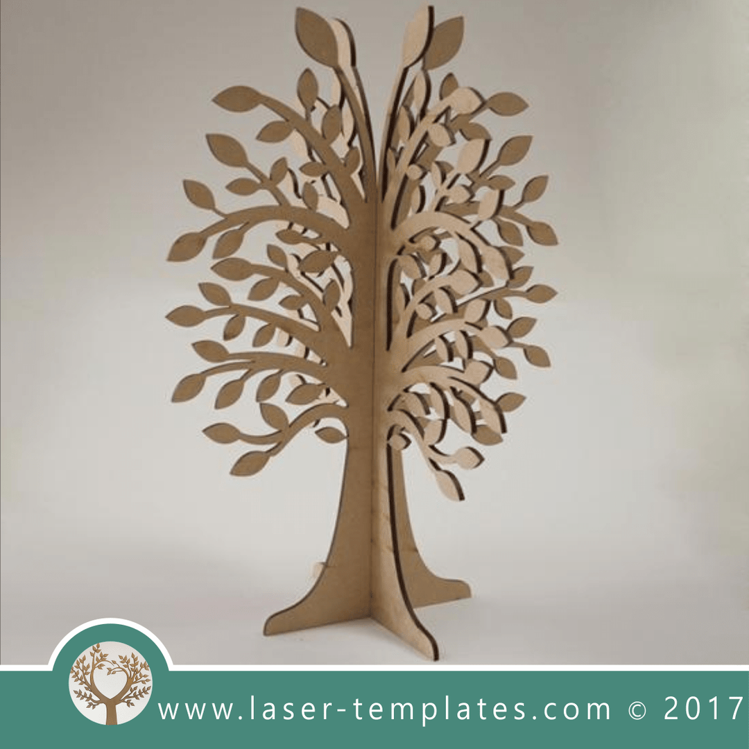 Laser cut tree template. Online 3d vector design download free patterns ...