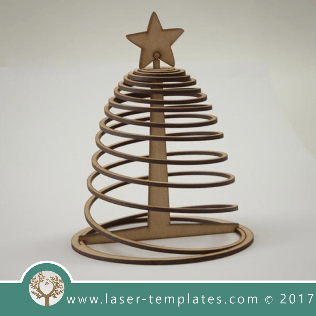 Laser cut tree template. Online 3d vector design download free patterns ...