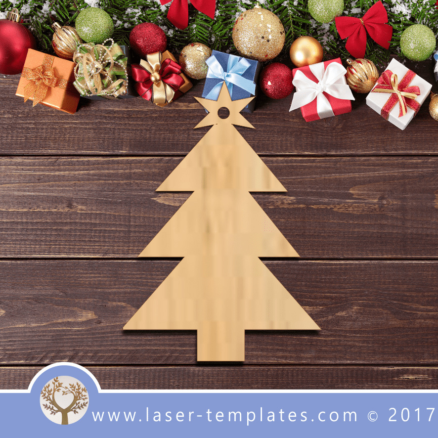 Tree Decoration Laser cut – Laser Ready Templates