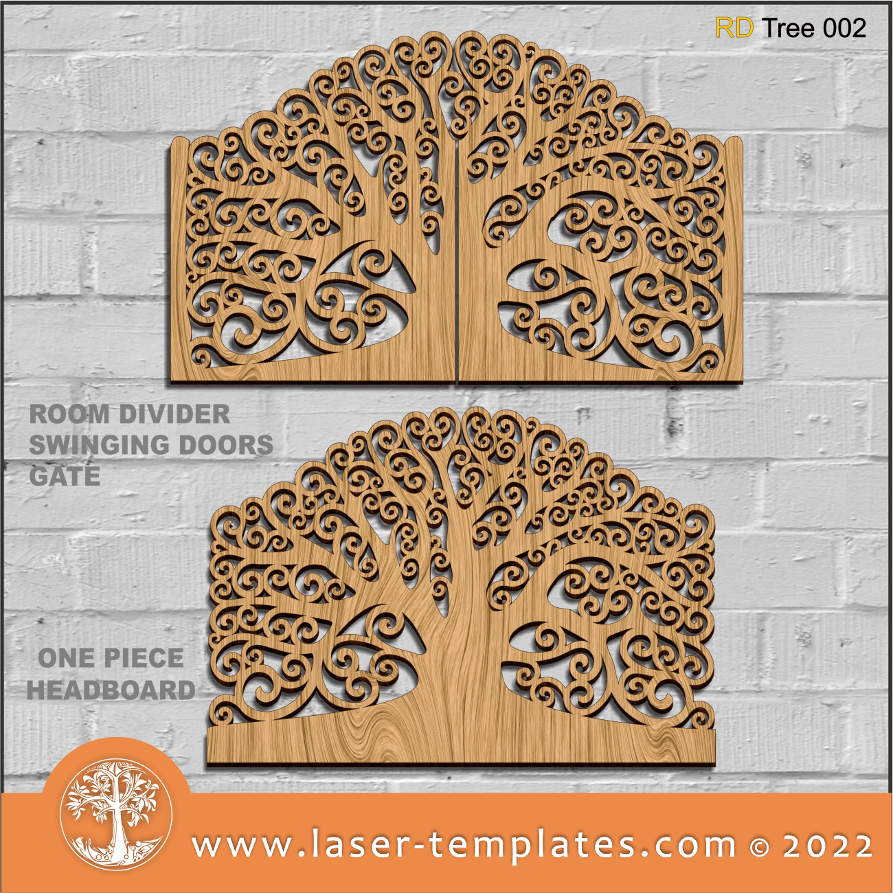 Laser cut Tree Template collection. Download Vector designs. – Tagged ...