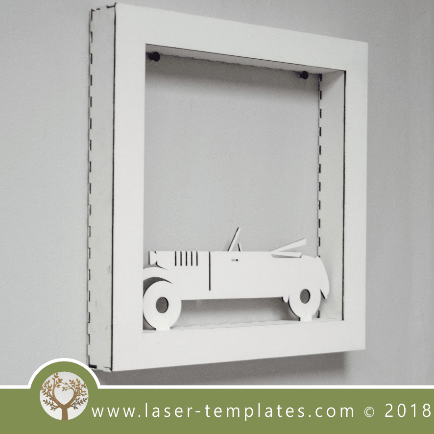 Photo Frames Template Collection – Laser Ready Templates