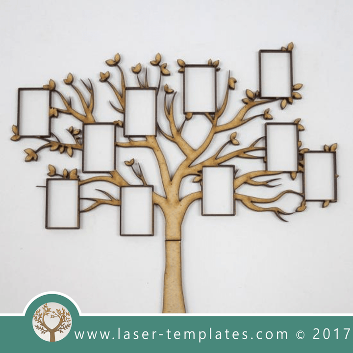 Laser cut Tree Template collection. Download Vector designs. – Tagged ...