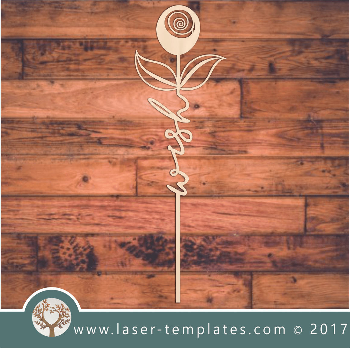 Laser cut Word-flower Templates. Download Vector designs. – Laser Ready ...