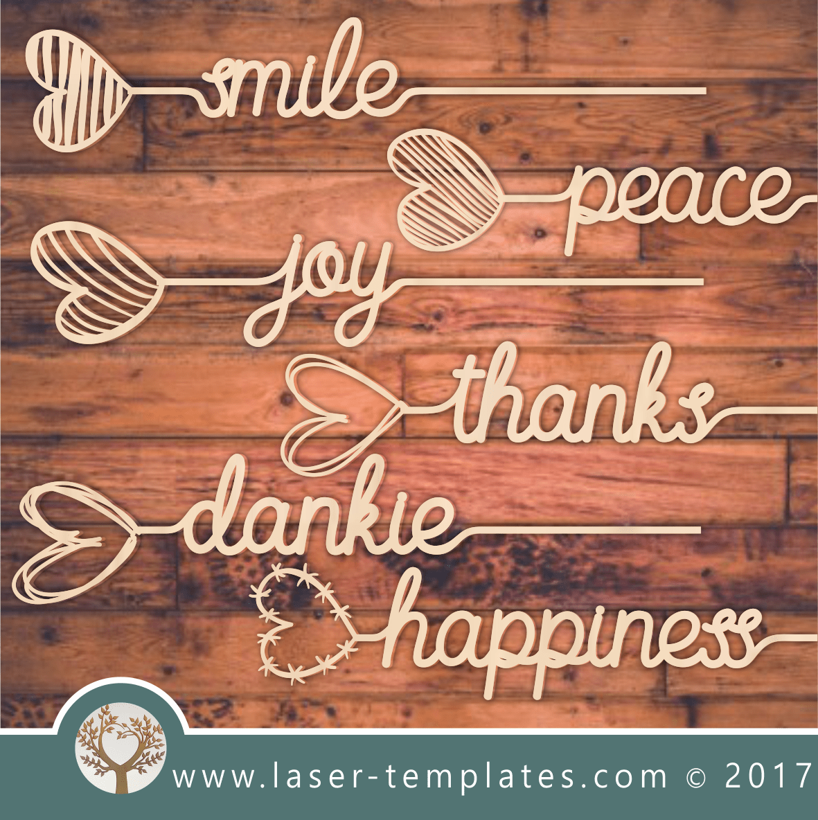 Laser Cut Word - Heart Templates. Download Designs. Free Patterns ...