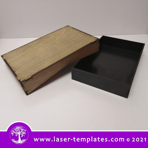 Laser Ready Templates - 3mm Gift Box.